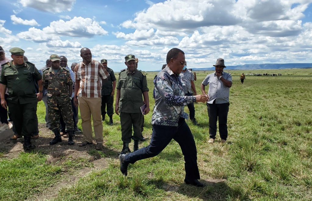 Lukuvi akagua mpaka wa Tanzania na Kenya. | ITV - Independent Television