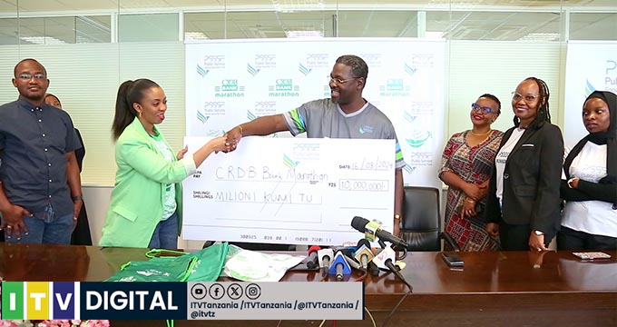 PSSSF YATOA TZS MILIONI 10, CRDB MARATHON 2024. | ITV - Independent ... PSSSF YATOA TZS MILIONI 10, CRDB MARATHON 2024. | ITV - Independent ...