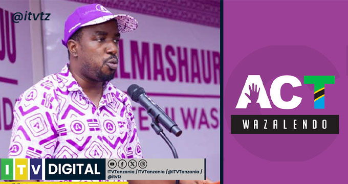 ADO SHAIBU AIDHINISHWA KUWA KATIBU MKUU ACT | ITV - Independent Television