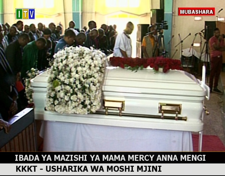 Mama Mercy Anna Mengi azikwa Machame mkoani Kilimanjaro. | ITV ...