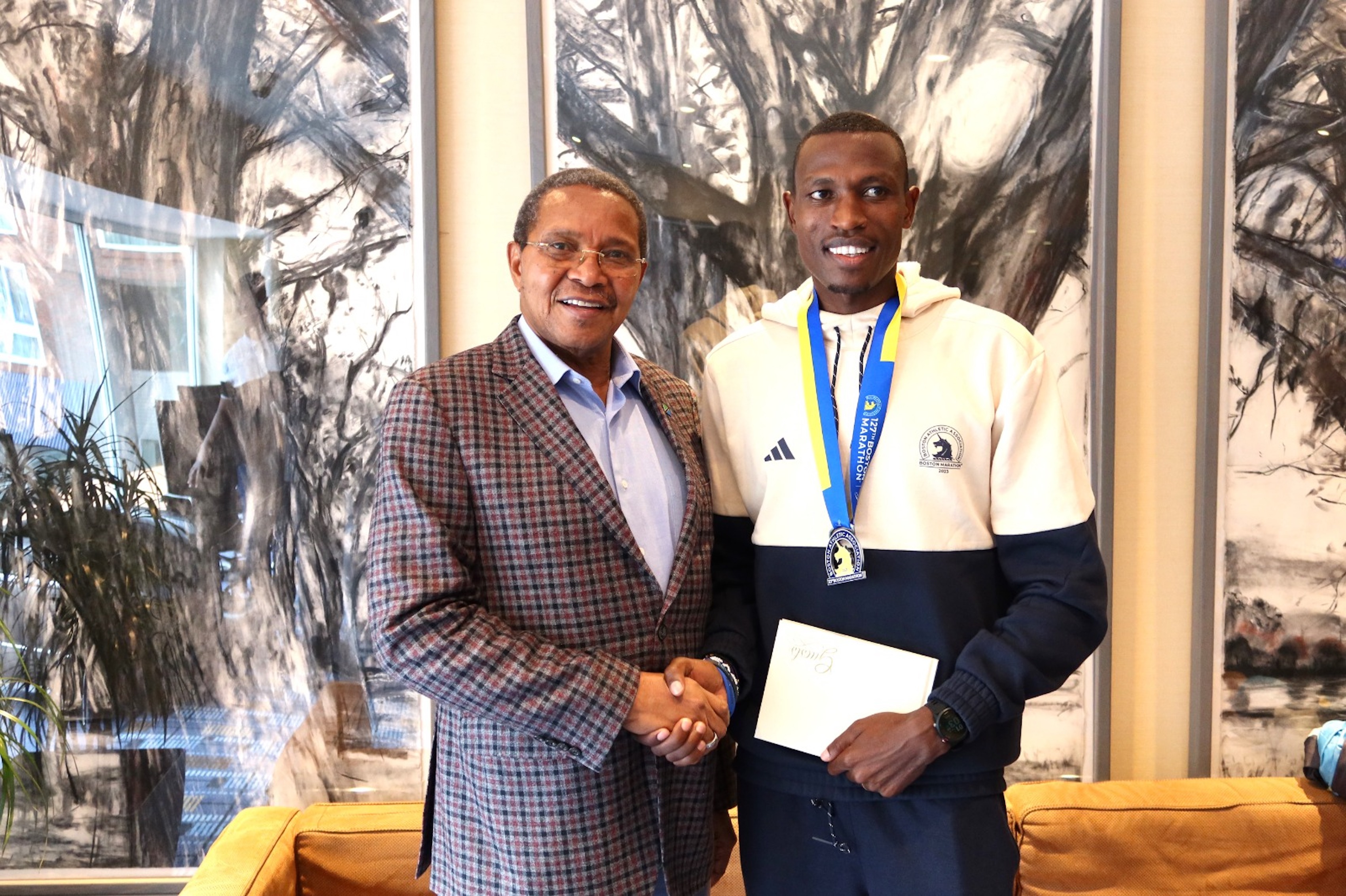 JK AKUTANA NA GABRIEL GEAY NA WENCE TARIMO BOSTON. | ITV - Independent ...