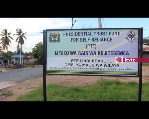 PTF watenga shilingi milioni miatano na hamsini kwa vijana Lindi | ITV ...